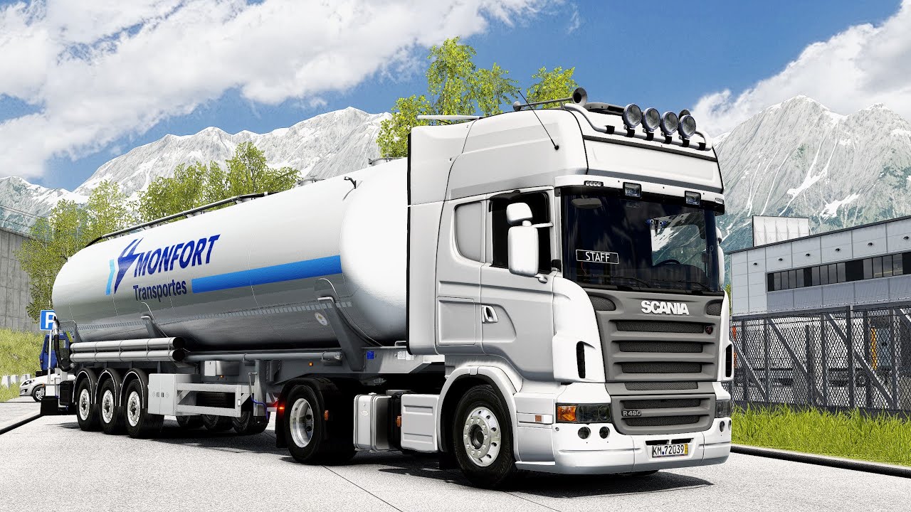 Realistic Driving Scania R1 R480 Euro Truck Simulator 2 POV Drive 4K ...