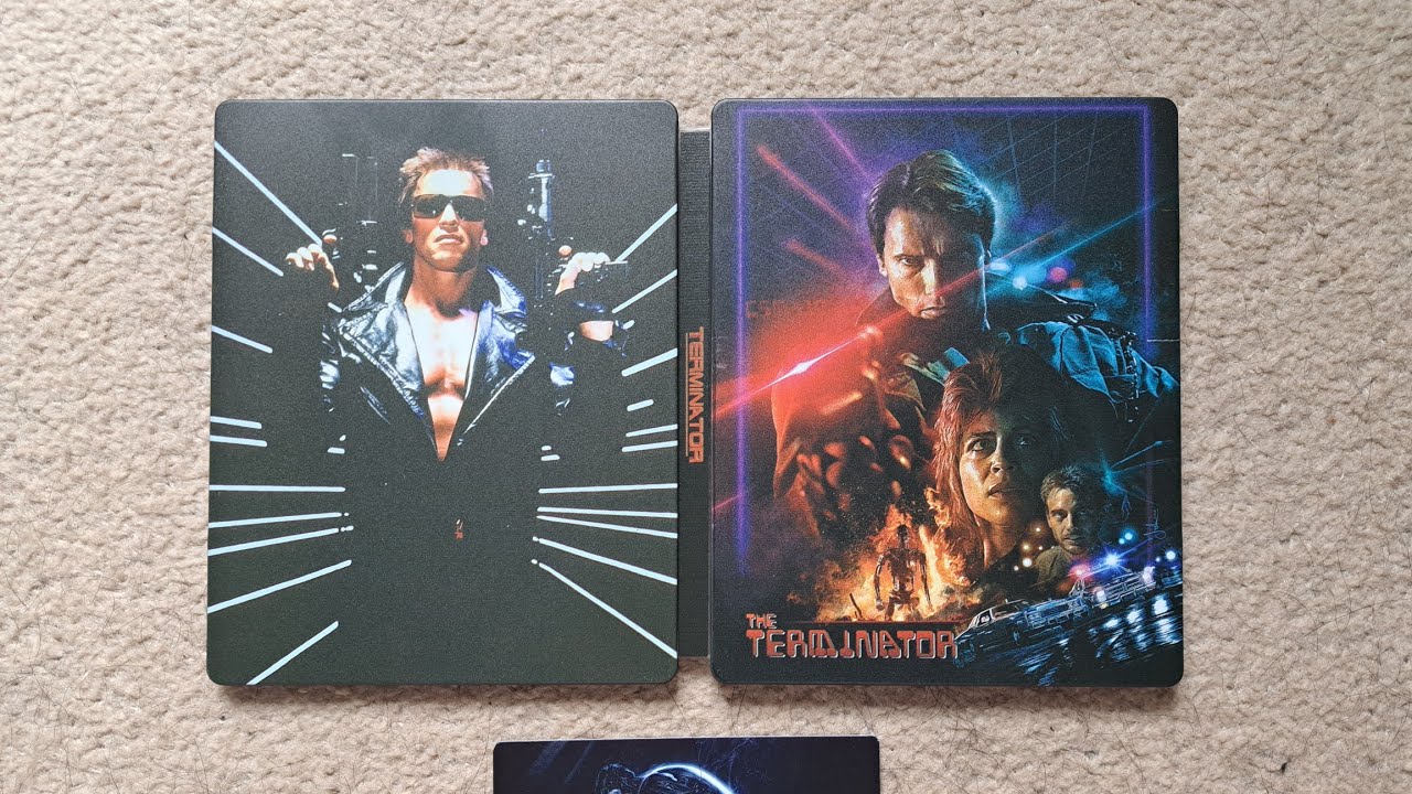 AC Customs/John Cordero 003 Collab The Terminator Steelbook Unboxing ...