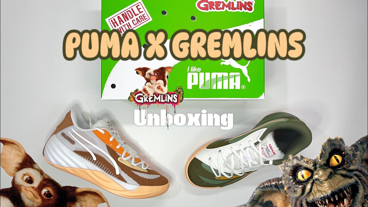 DON’T FEED THEM AFTER MIDNIGHT ⚠️ PUMA Gremlins x All-Pro Nitro Gizmo ...
