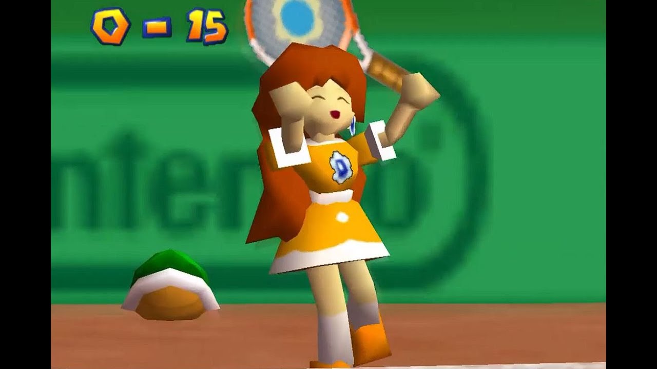 Mario Tennis 64 Moonlight Cup - Daisy - YouTube
