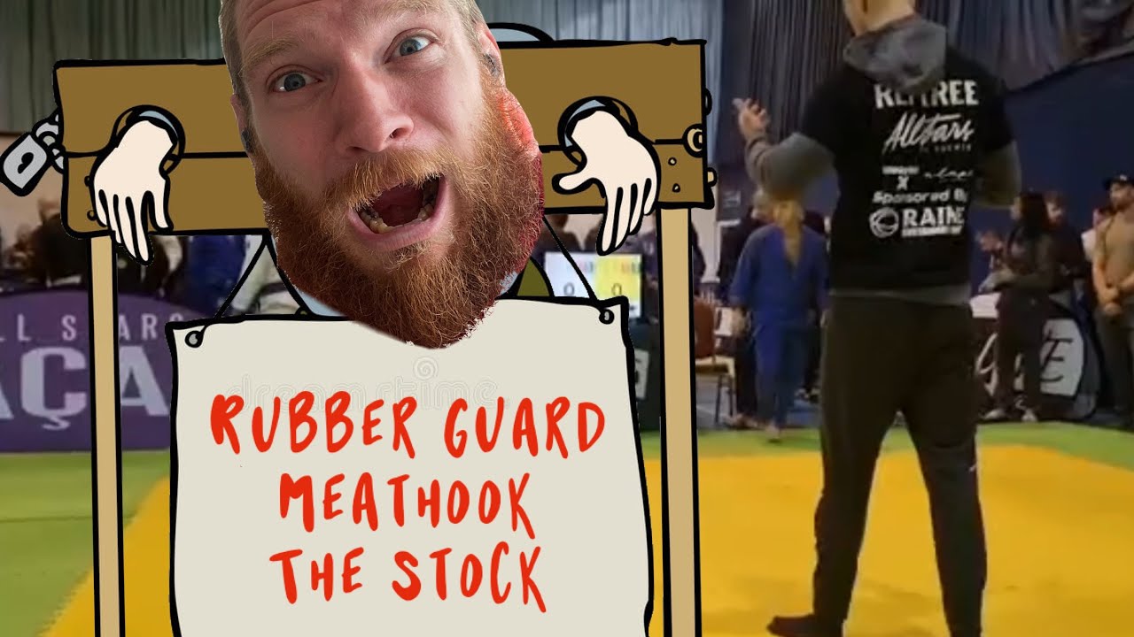 Unique rubber guard submission, The Stock, caught in BJJ match by Nic ...