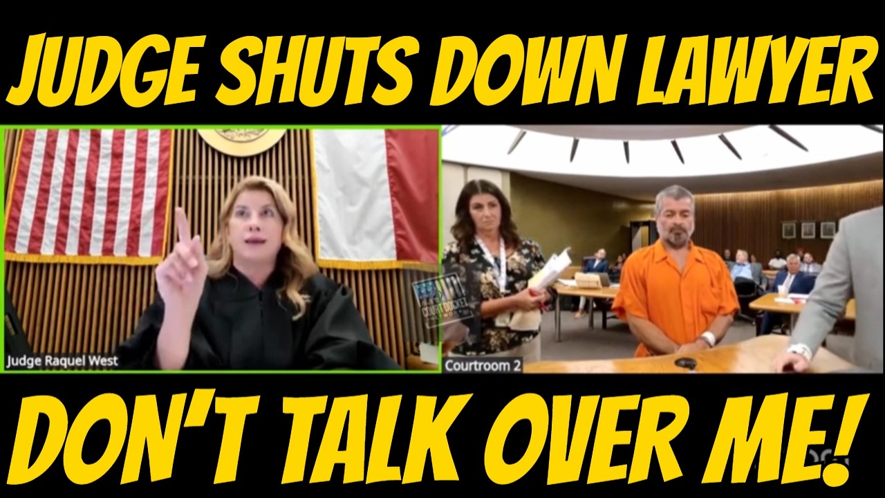 Judge Stops Lawyer Cold — “Don’t Talk Over Me!” - YouTube