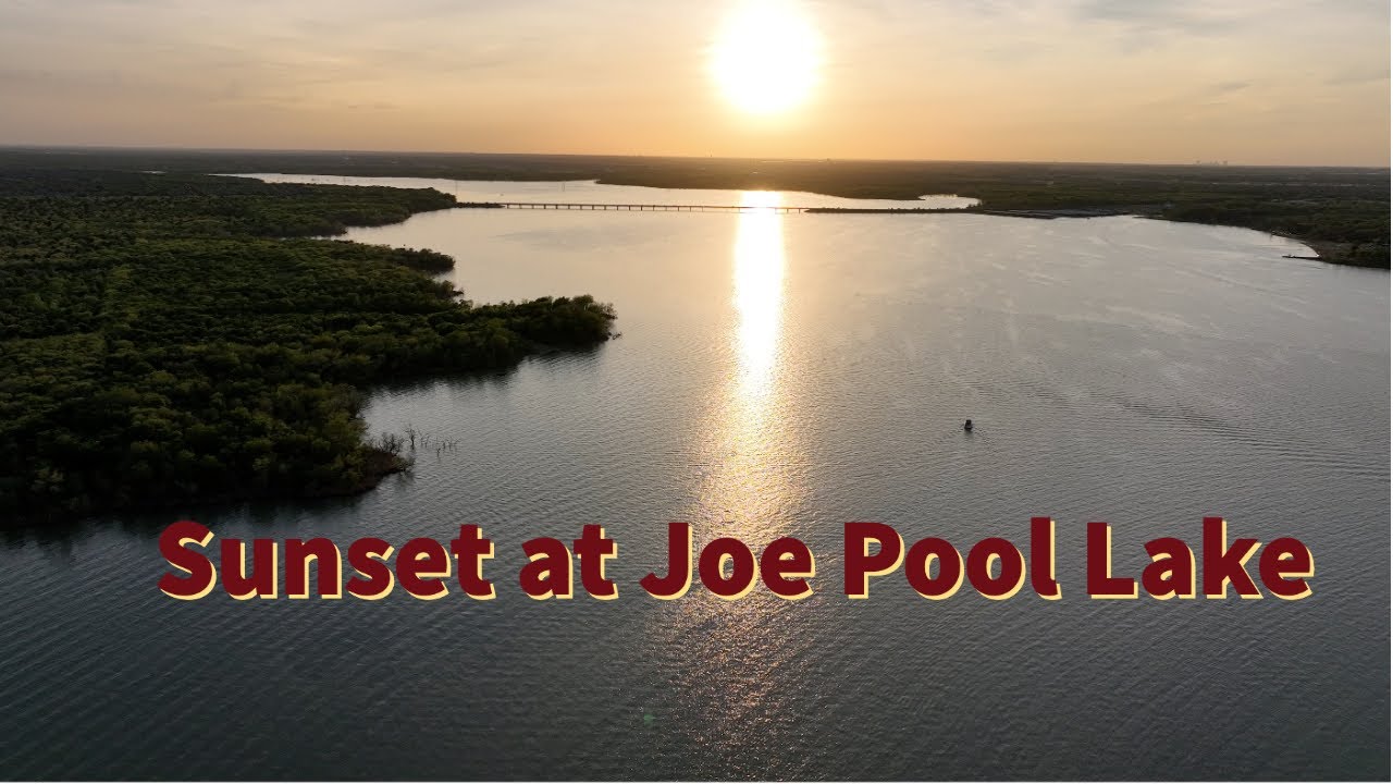 Beautiful Sunset - Joe Pool Lake [4K] - YouTube