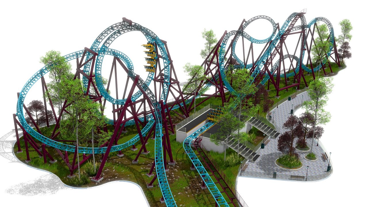 Element | NoLimits 2 | Gerstlauer Infinity Coaster | 4K - YouTube