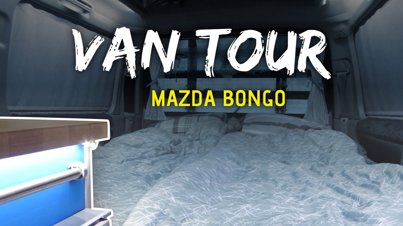 Mazda Bongo Camper Van Tour | 3 different Layouts/Conversions - YouTube