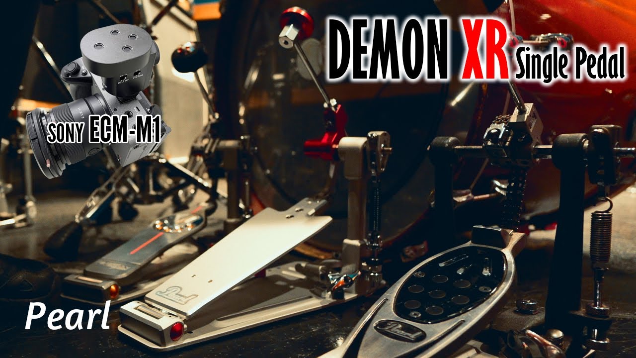 Pearl DEMON XR シングルペダル！｜DEMON ダイレクトドライブやエリミネーターと比べてみた｜そして登録者1000人のお礼 ...