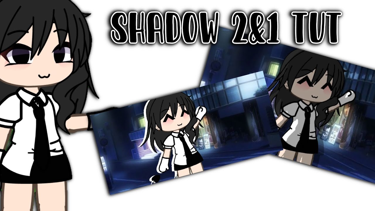 gacha life shadow 1 and 2 tutorial in capcut - YouTube