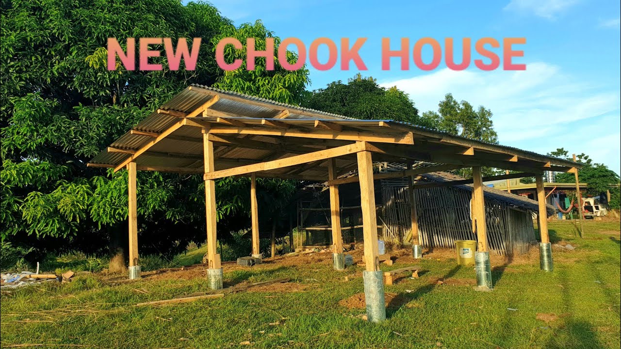 OUR NEW CHOOK HOUSE - YouTube
