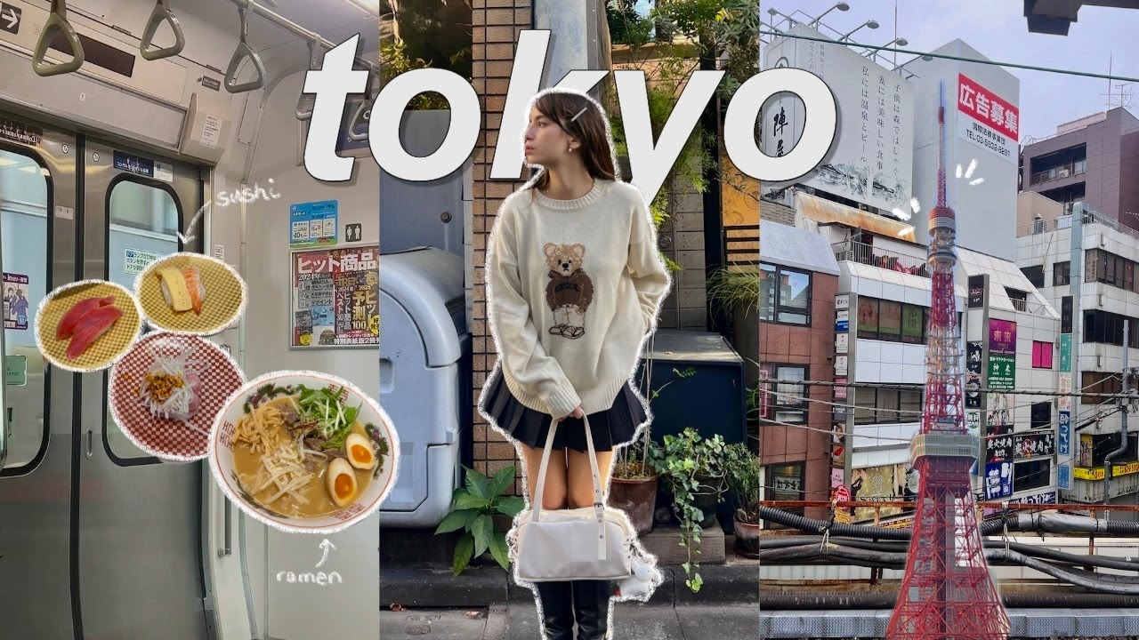 JAPAN VLOG ⋆˚ ˖° | solo traveling tokyo, japanese nails, lots of ramen ...