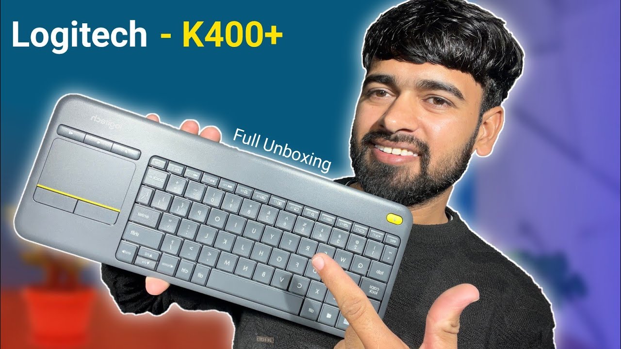 Logitech K400+ Keyboard with Touchpad / Best Wireless Keyboard under Rs ...