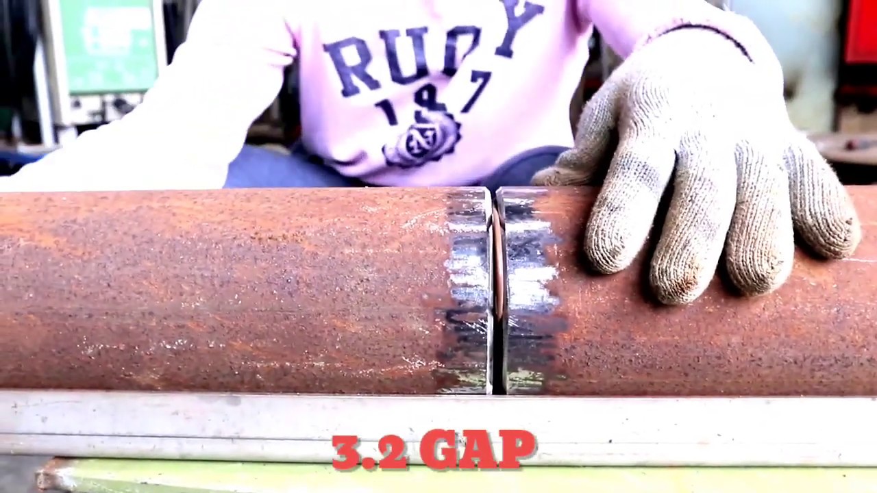 Skilled Worker-TIG Welding Technique/Steel Pipe/Walking the Cup - YouTube
