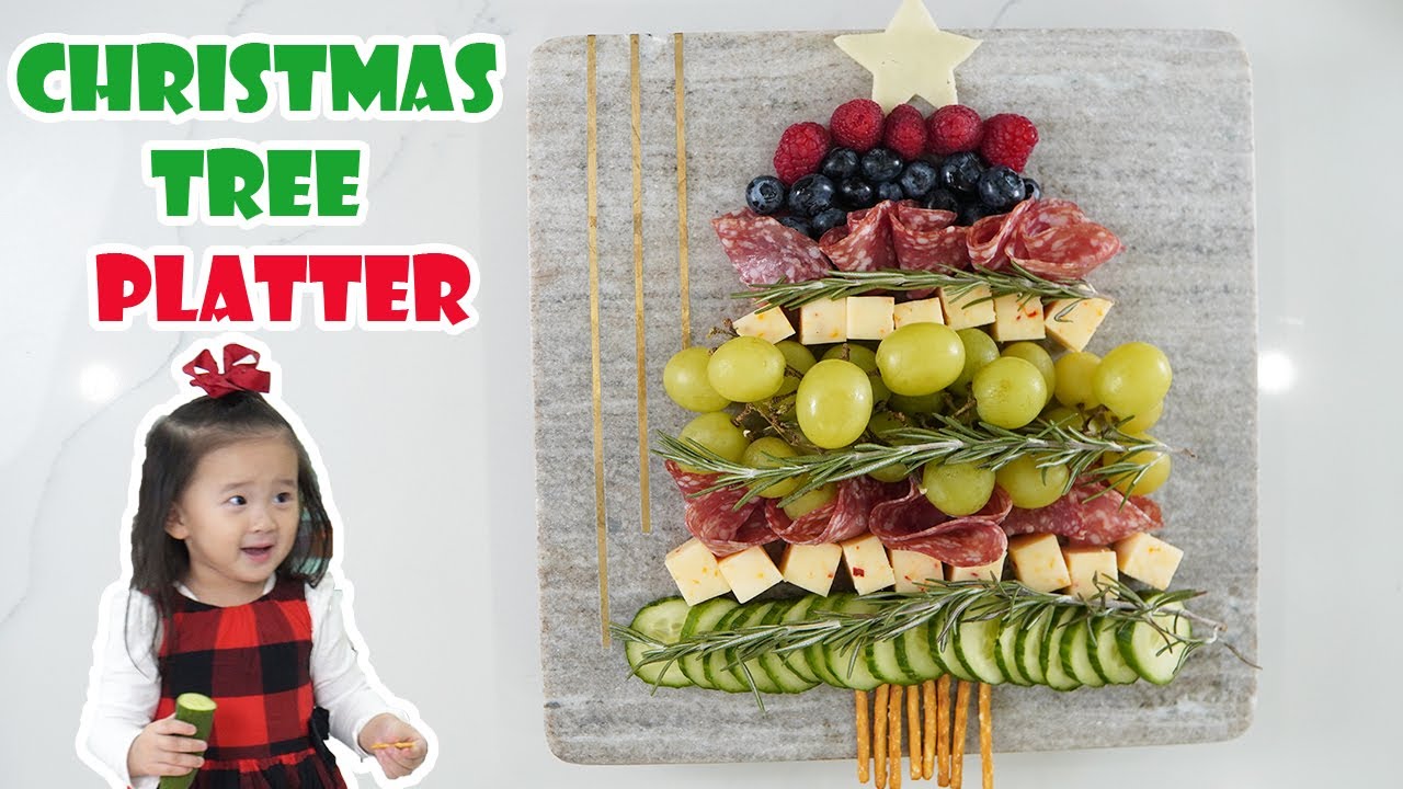 Christmas Tree Cheese Platter 🎄 | Cooking with Caylee | Ep 10 - YouTube