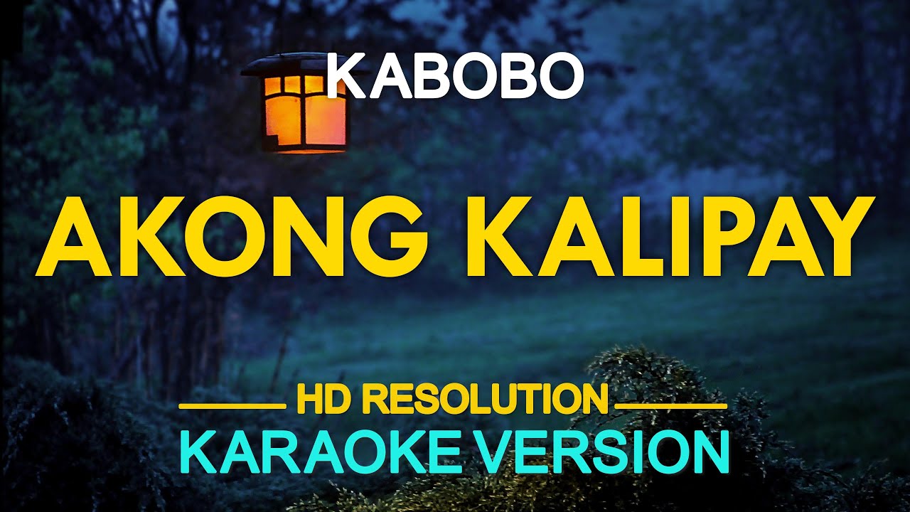 AKONG KALIPAY - Kabobo | Visayan Song (KARAOKE Version) - YouTube