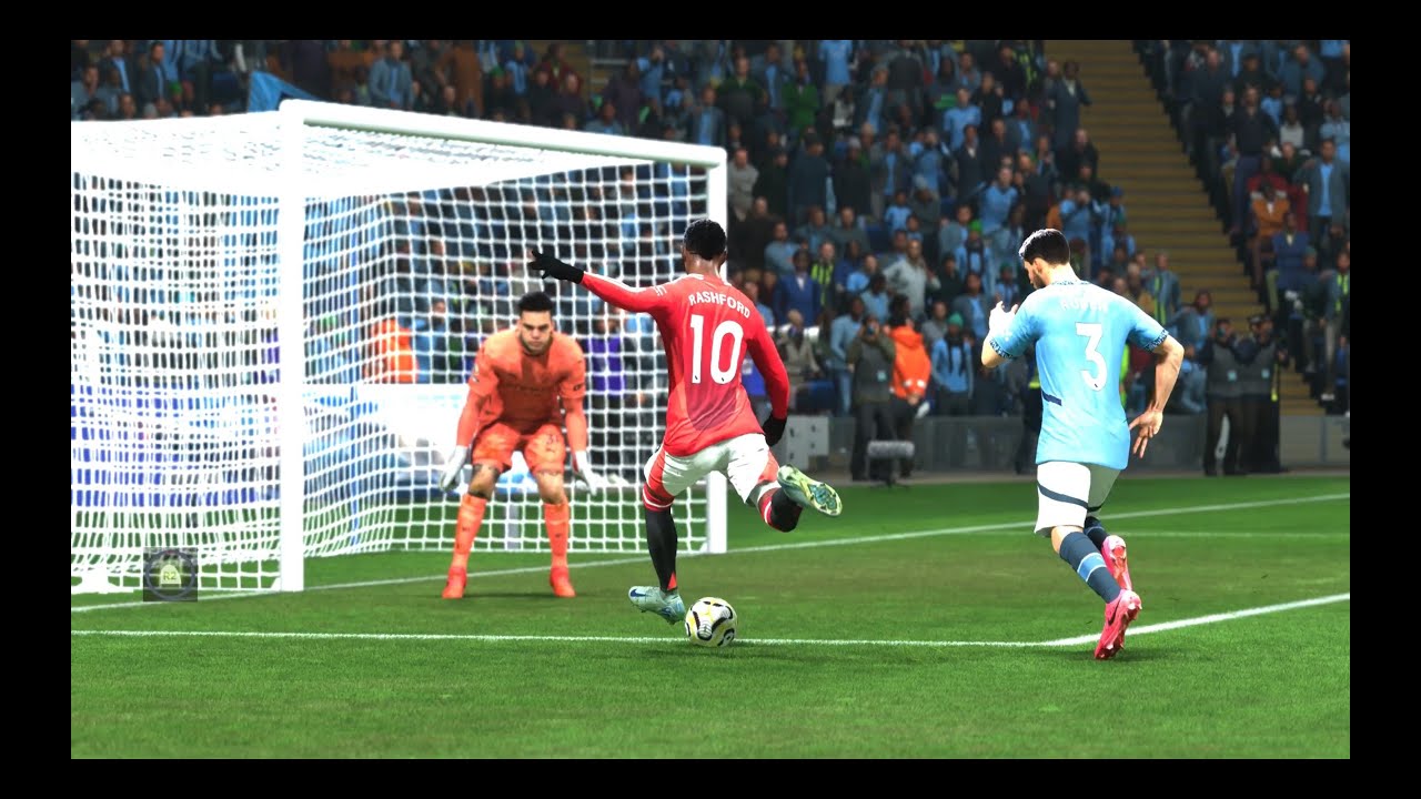 EA FC 25 PS5 Rashford big rush goal Vs City Sliders V3 FUMA World Class ...