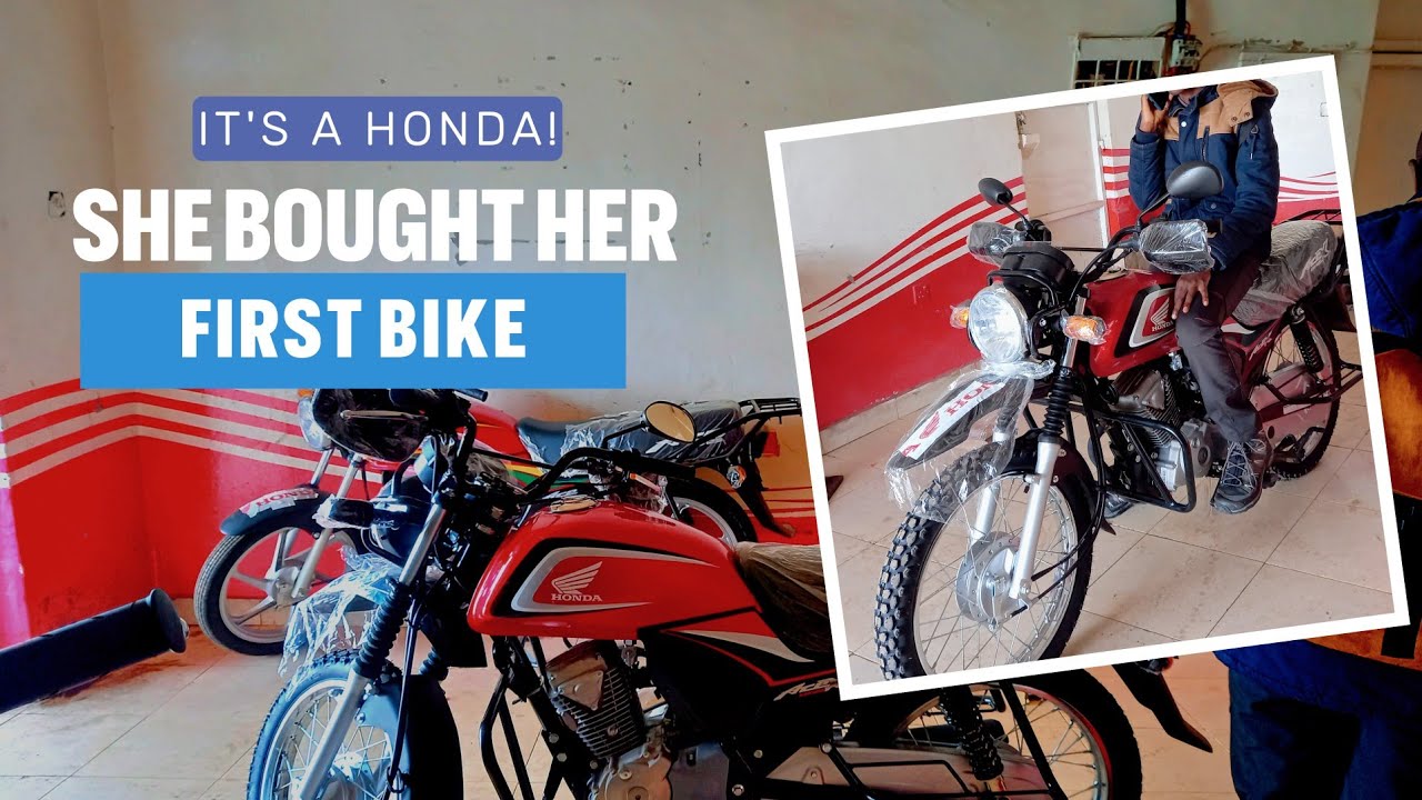 Honda Ace 125 Tuff || Buying a new motorcycle in Nairobi - YouTube