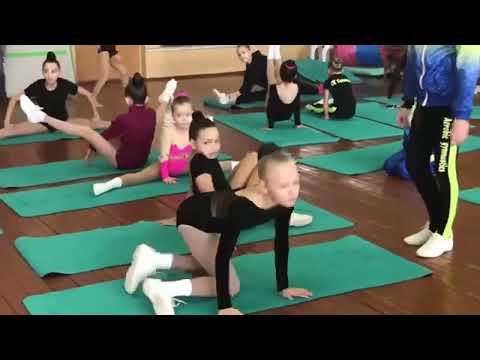 gymnastics   aerobics   acrobatics  Margo workout, jump split, stretch split  #aerobics #gymnastics