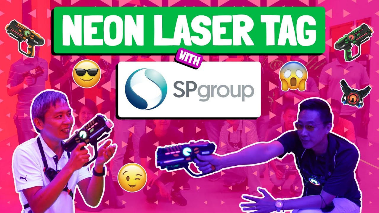 Heart-Racing Neon Laser Tag with SP Group | FunEmpire Stories - YouTube