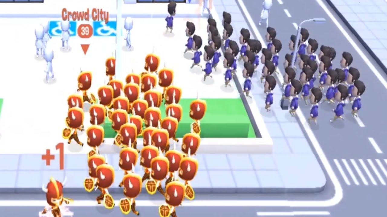 Crowd City World Record Map Control: 100.00% #76 - YouTube