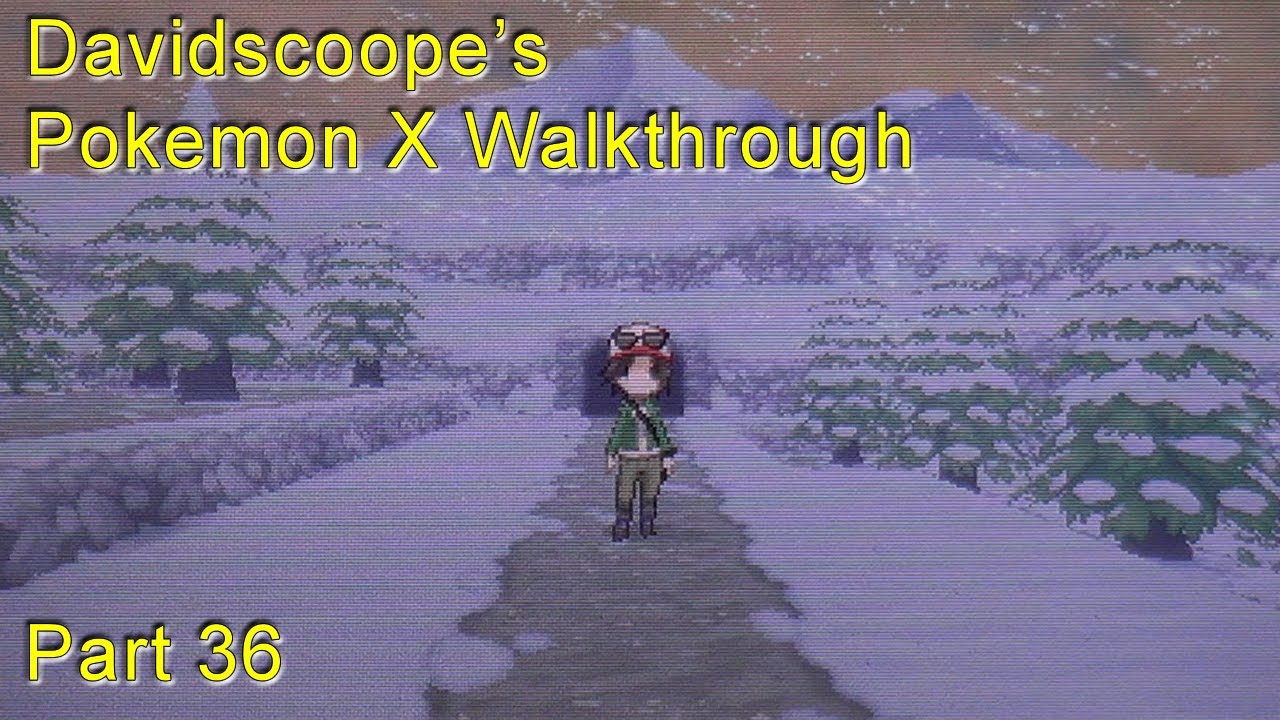 Pokemon X Walkthrough Part 36 - Dendemille Town and Frost Cavern - YouTube