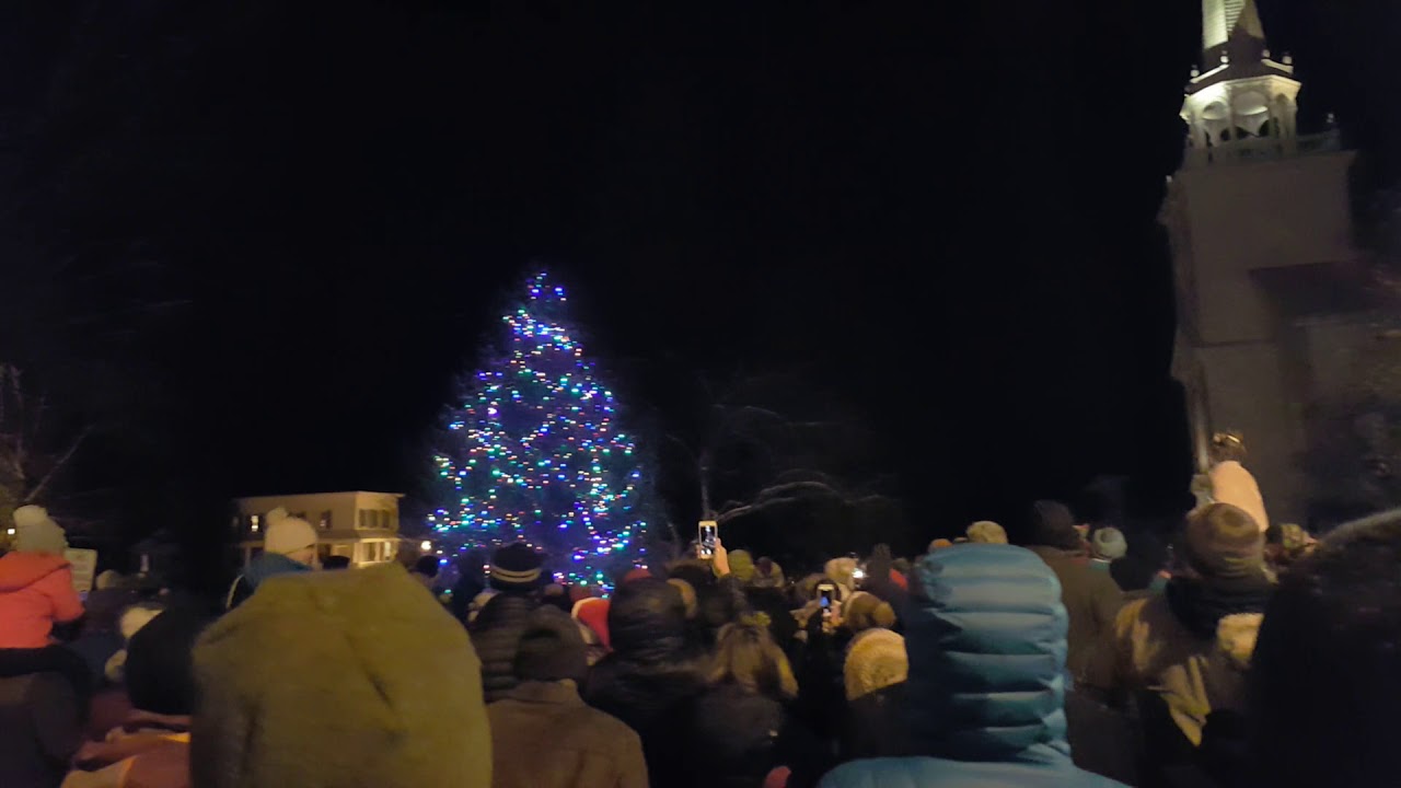 Christmas Tree Lighting Countdown - YouTube