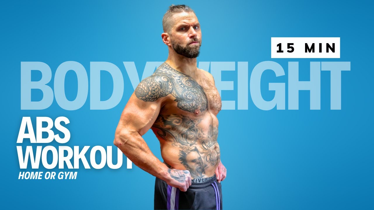15 Min Sizzling Ab Workout You can do daily with no equipment - YouTube