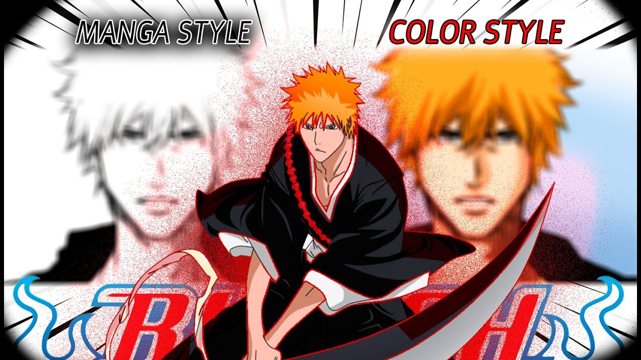 Anime Speed Drawing Ichigo Kurosaki - Bleach - YouTube