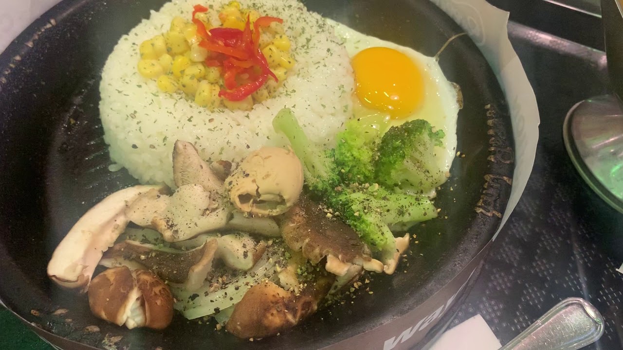 Delicious Spaghetti & Curry Rice with Vegetables at Pepper Lunch - YouTube