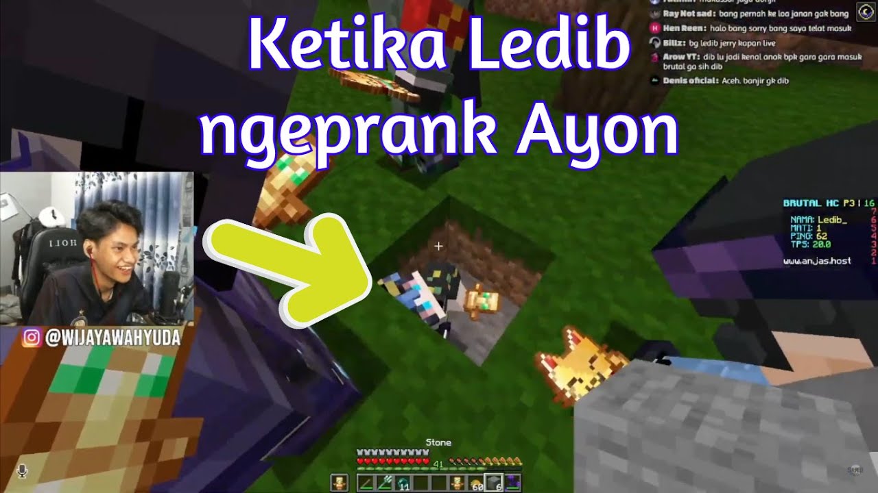 Ketika @ledib Ngeprank @ayoncakra Saat AFK - YouTube