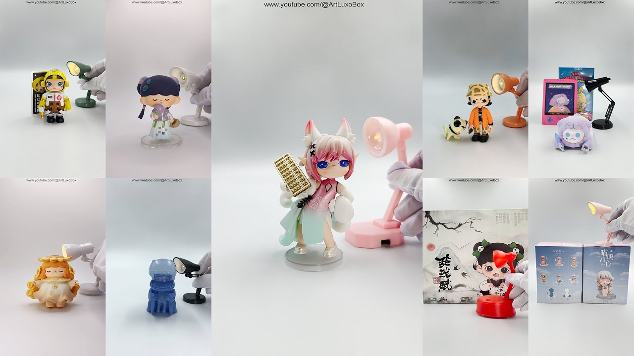 Blind Box Art Toys Figures & Luxo | Ep 21 - YouTube