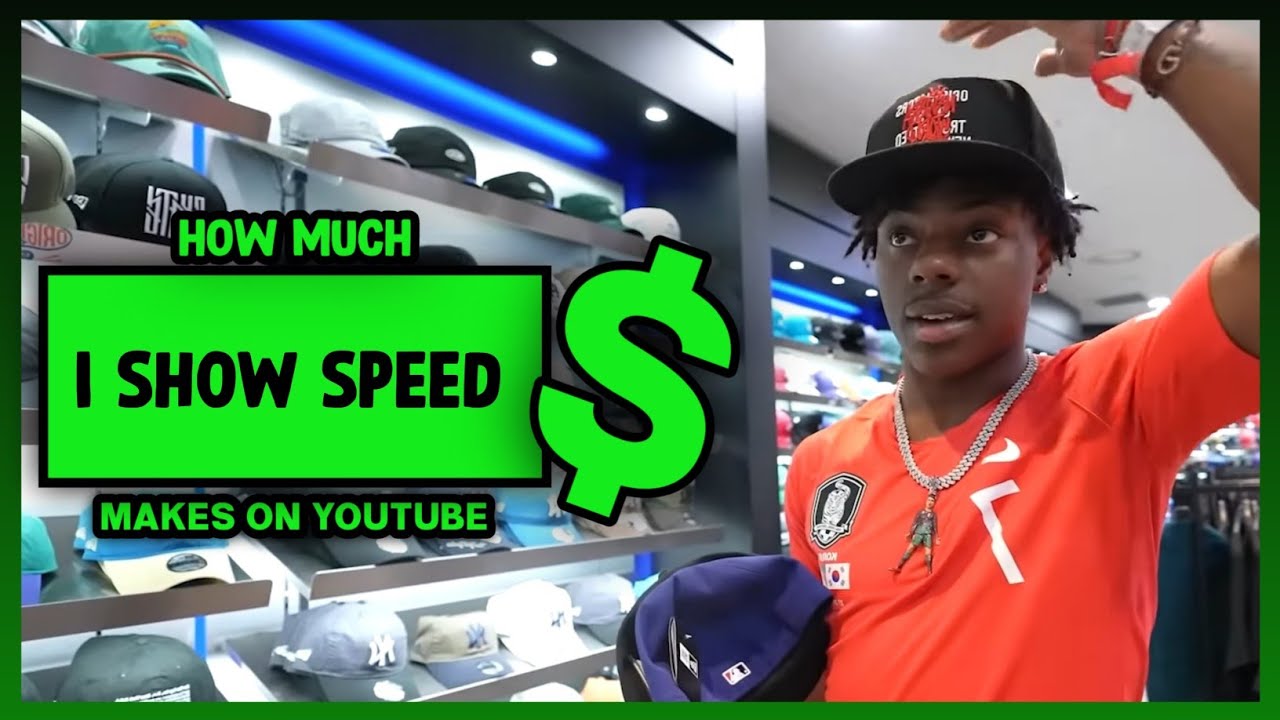 How Much I Show Speed Get paid From YouTube - YouTube
