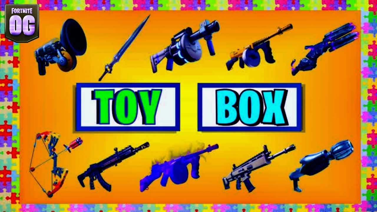 TOY BOX 1V1 ~ ALL NEW GUNS ~ (FORTNITE CREATIVE) - YouTube