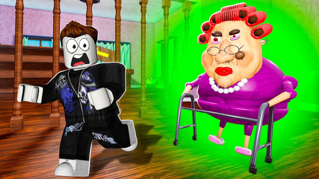 Escape EVIL GRANDMA HOUSE Obby Run Roblox! - YouTube
