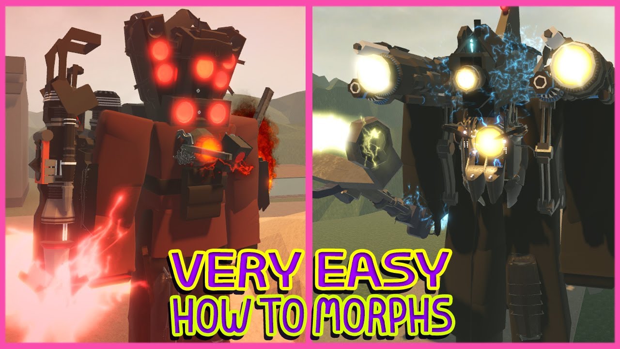 Roblox - Update New Morphs - NEW TITAN REWORK - UTCM AND UTSM REWORK in ...