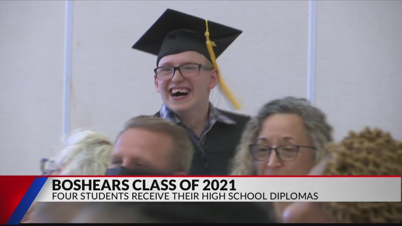 'Excited about what the future holds': Boshears 2021 graduation marks ...