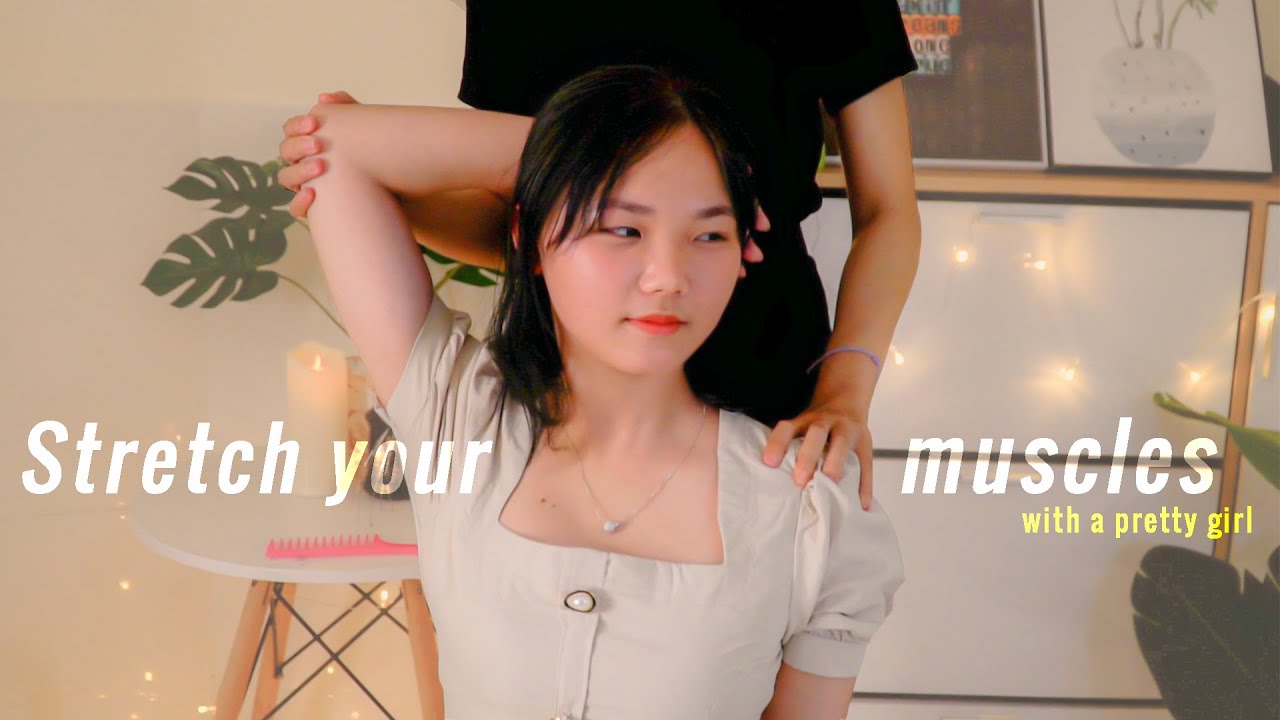 ASMR Stretch with the chubby girl from LINN's office - YouTube