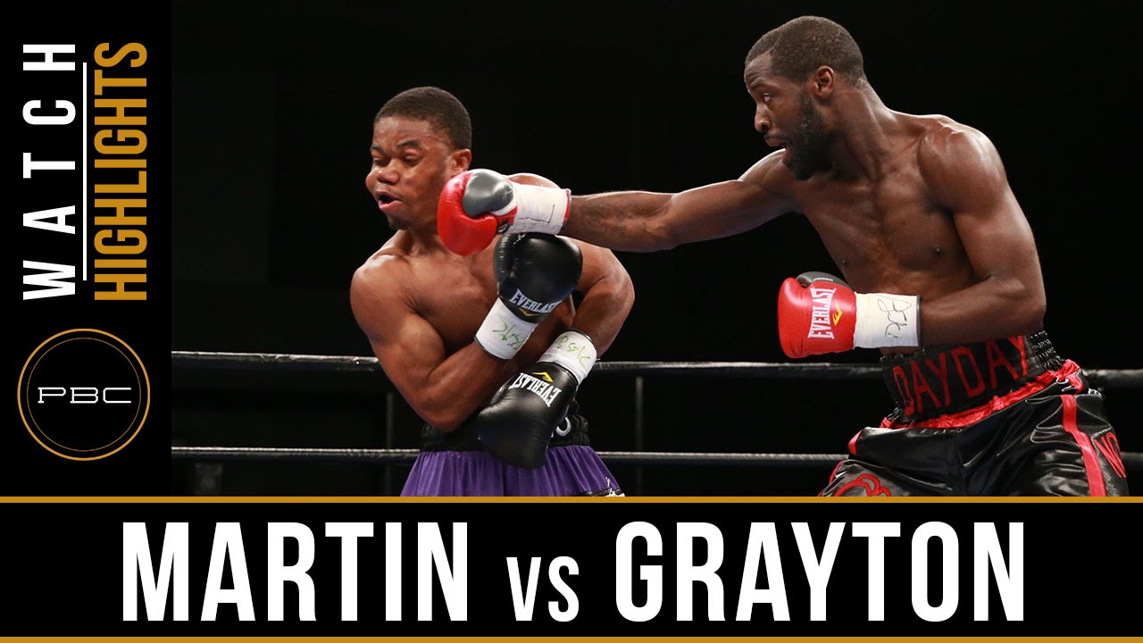 Martin vs Grayson HIGHLIGHTS: August 23, 2016 - PBC on FS1 - YouTube
