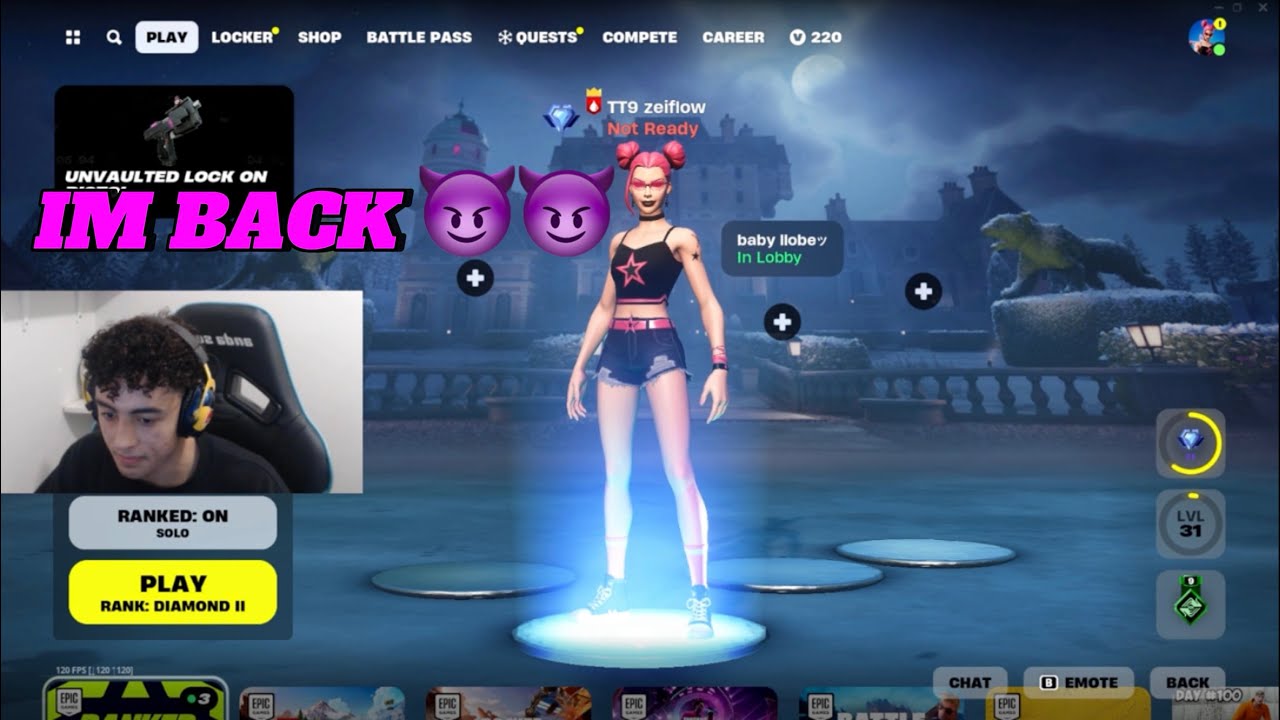 Best controller player Wolfiez returns to fortnite 😈 - YouTube