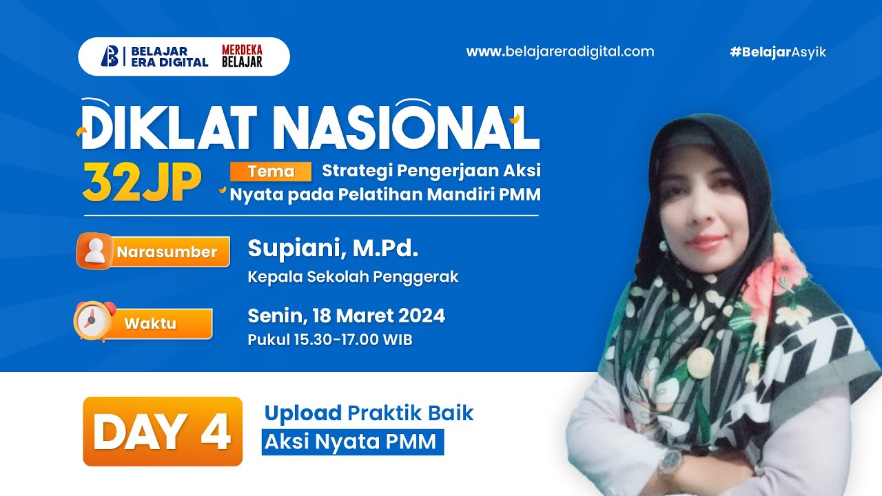 Diklat ! Upload Praktik Baik Aksi Nyata PMM - YouTube