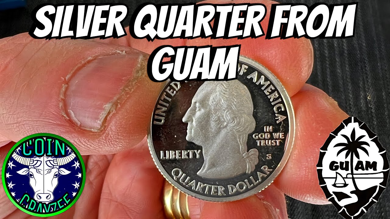 Silver Coin From Guam-Silver Quarter - YouTube