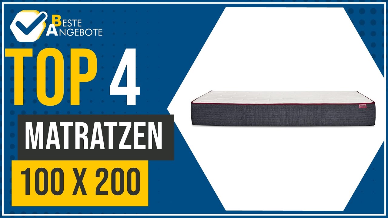 Matratzen 100 x 200 - Top 4 - (BesteAngebote) - YouTube