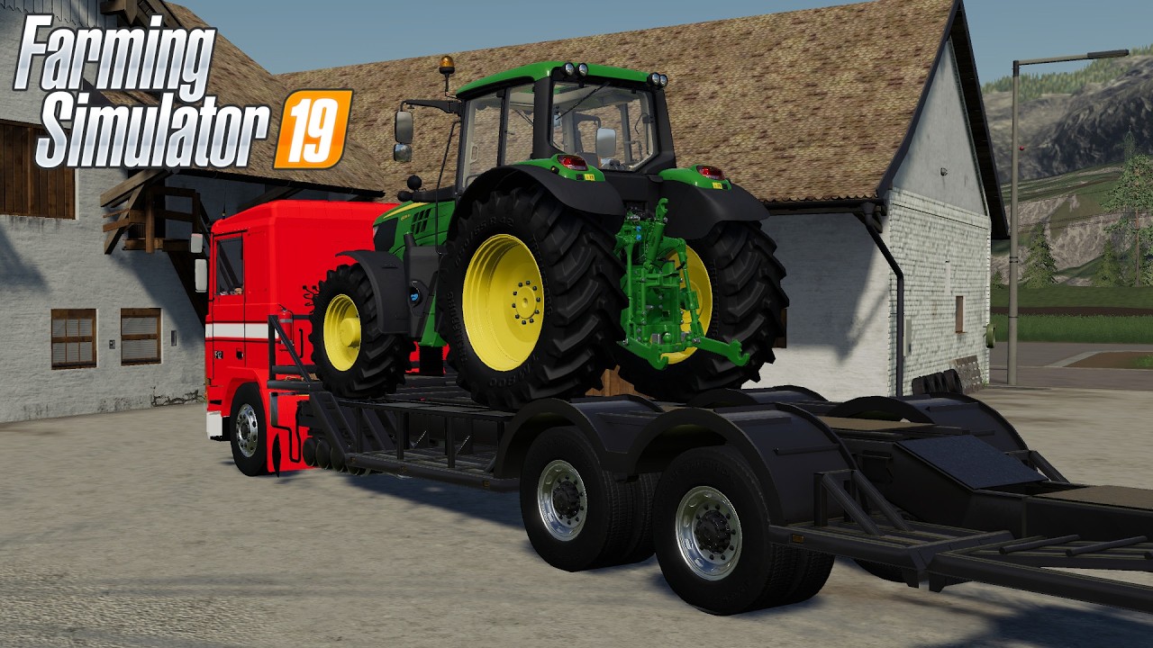 FS19 - TOWING A TRACTOR With VOLVO TOW TRUCK - Truck Mod For Farming ...