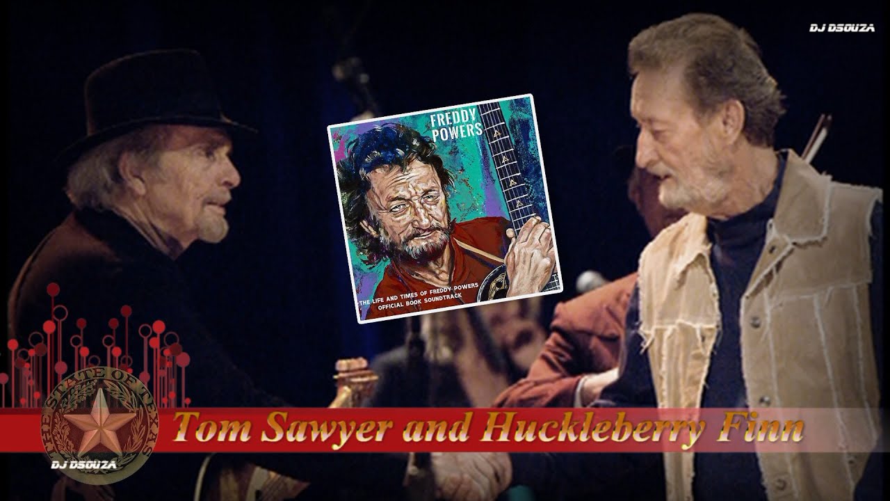 Merle Haggard and Freddy Powers - Tom Sawyer and Huckleberry Finn - YouTube