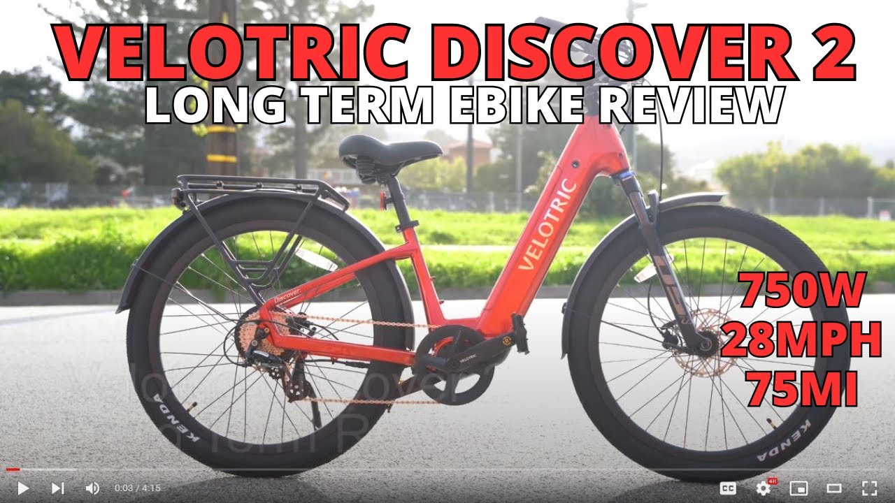 Velotric Discover 2 Long Term Review of Most Comfortable Ebike ...
