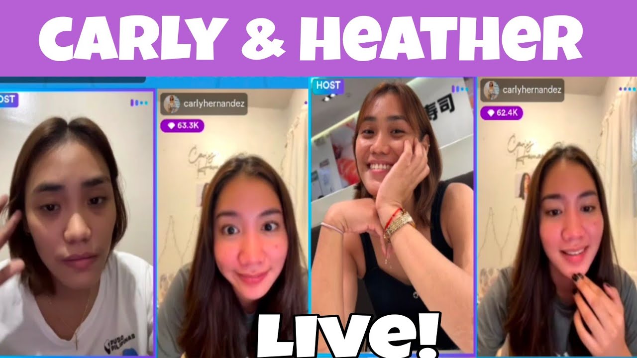 PART3! CARLY HERNANDEZ💛& HEATHER GUINOO KUMU LIVE KWENTUHAN UPDATE ...