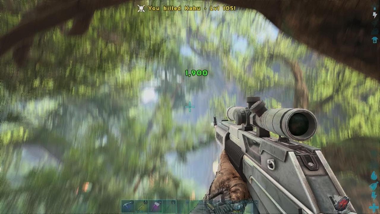 ARK: Survival Evolved pvp headshot - YouTube