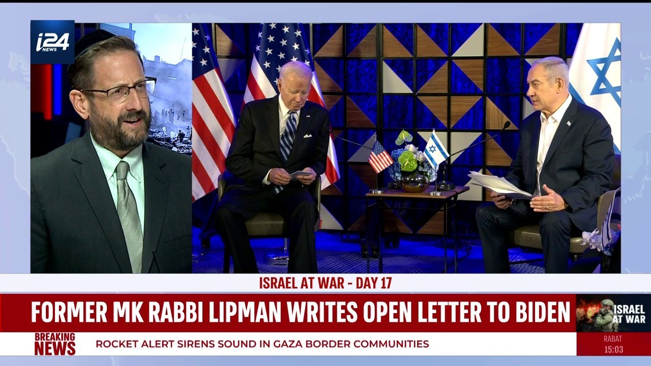 American-Israeli write open letter to President Biden - YouTube