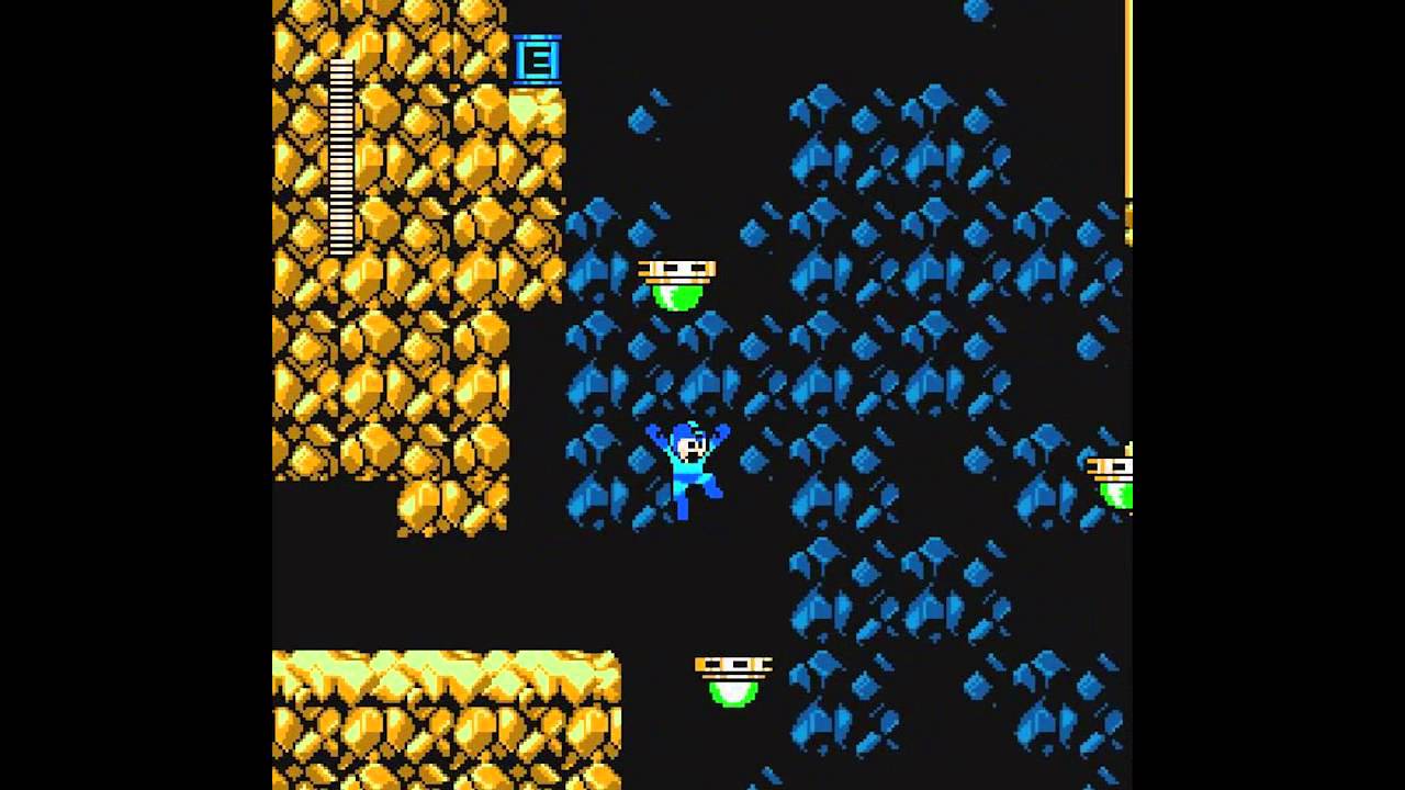 NES Megaman 5 - Stone Man Stage - YouTube