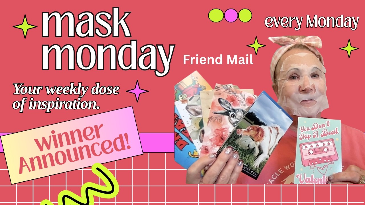 Mask Monday 💄 | Friend Mail, New Winner Announcement & Eyeliner Tip #1 ...
