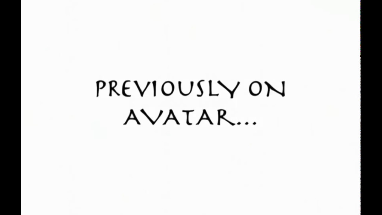Previously On Avatar - YouTube