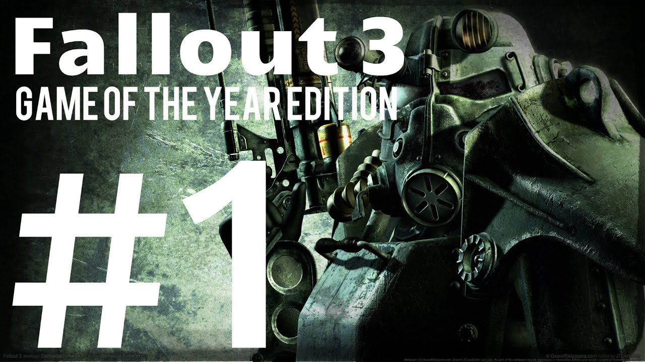 Fallout 3: Game of the Year Edition - HD Walkthrough Part 1 - Vault 101 ...